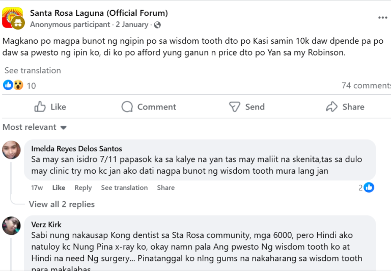 Magkano magpabunot ng ngipin sa wisdom tooth sa pilipinas? - Magkano.Info